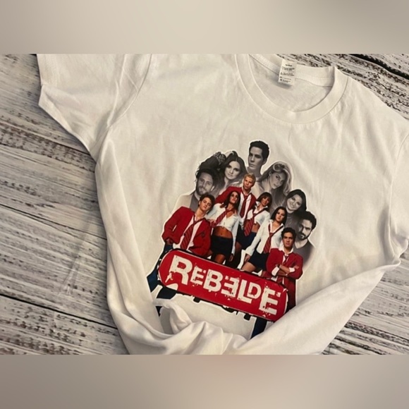 Tops | Rbd Shirt Rebelde Telenovela Rbd Reblede Shirt | Poshmark